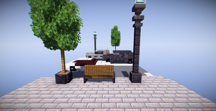 Modular City 16x32 Street #1 Minecraft Map