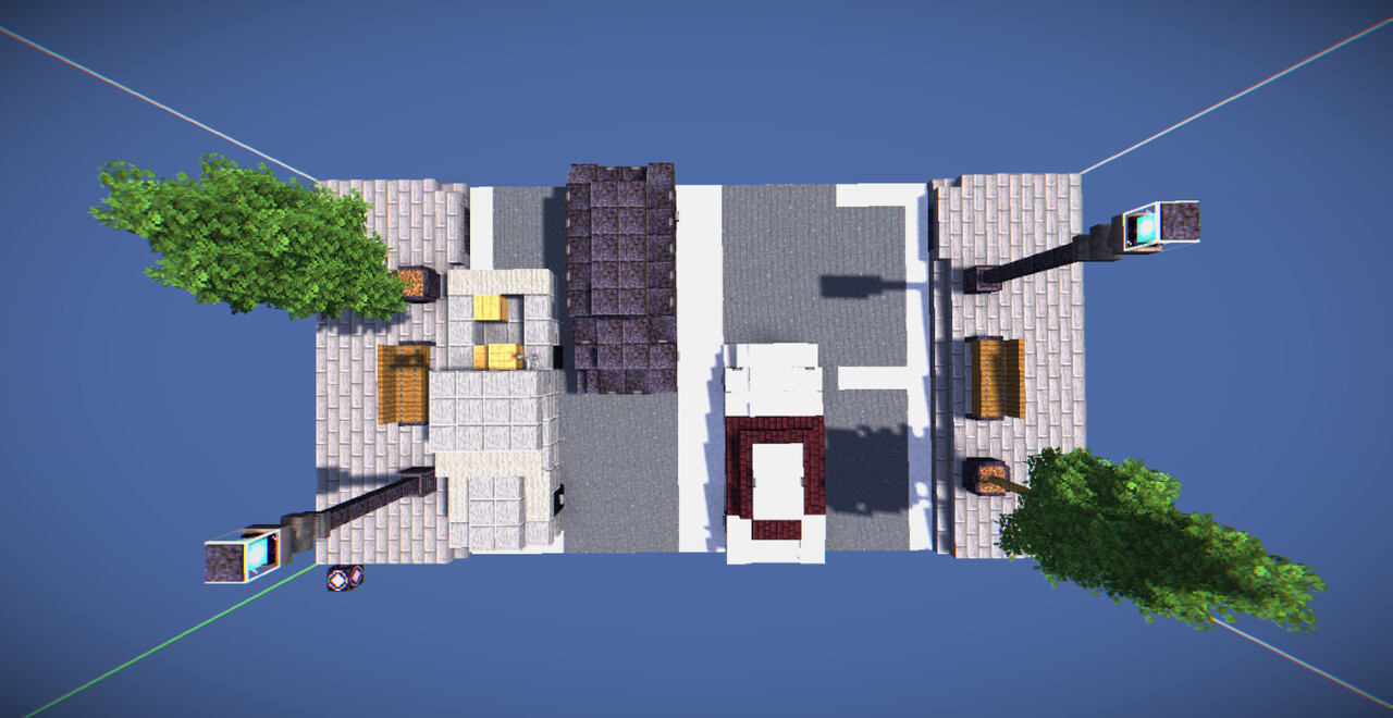 Modular City 16x32 Street #1 Minecraft Map