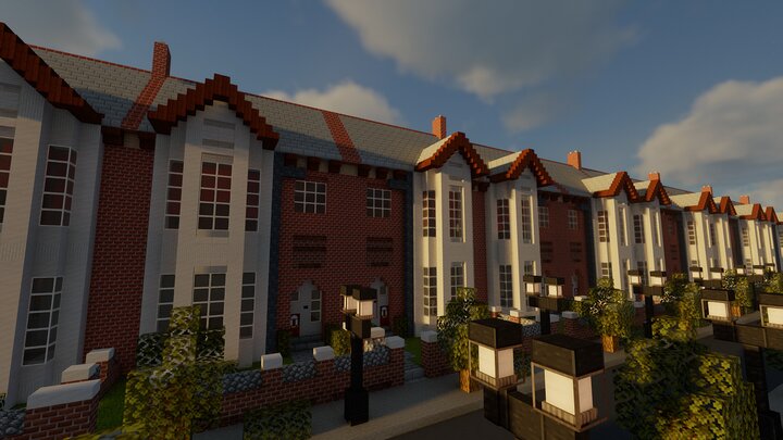 Edwardian Style British Street Minecraft Map