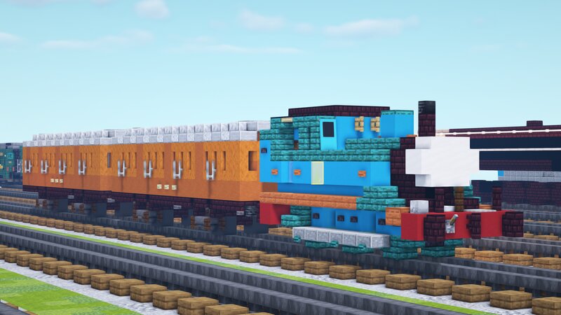 Thomas the Tank Engine 1.5:1 Minecraft Map