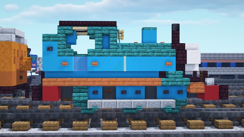 Thomas the Tank Engine 1.5:1 Minecraft Map