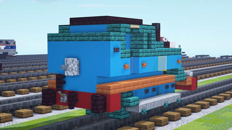 Thomas the Tank Engine 1.5:1 Minecraft Map