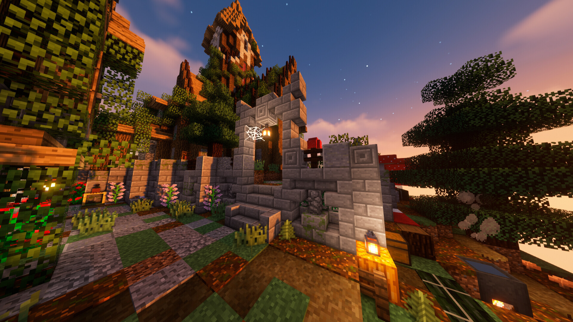 Towny Spawn Minecraft Map