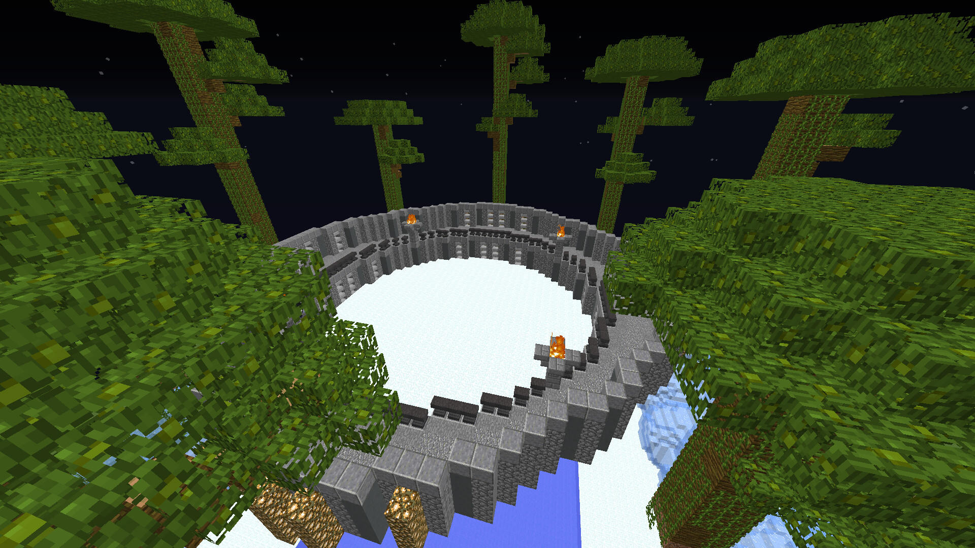 Spleef Map Minecraft Map