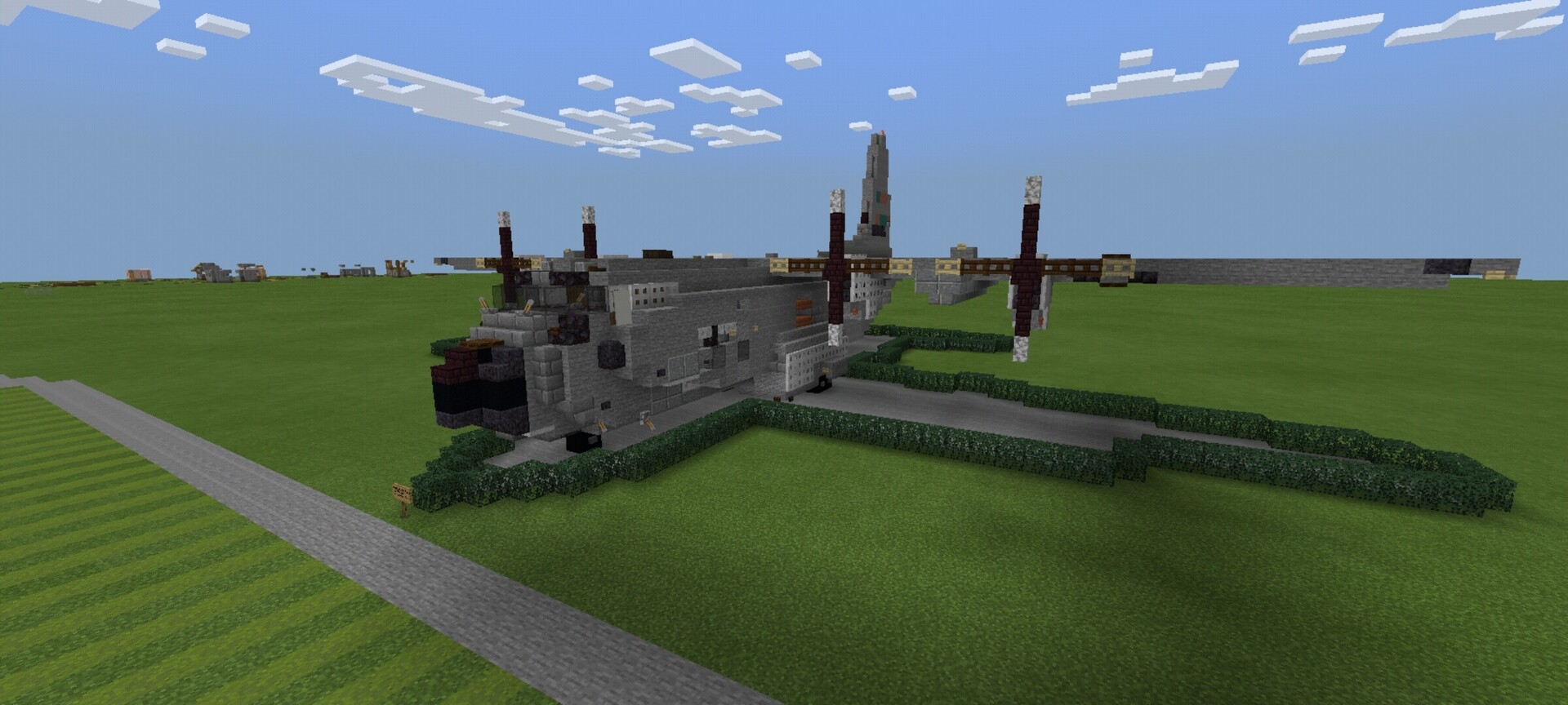 Lockheed Martin C130H Minecraft Map