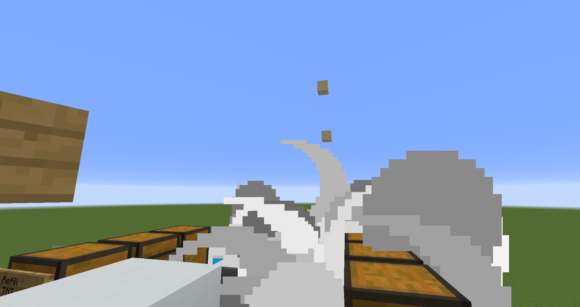 Sand & Gravel Cannon Minecraft Map