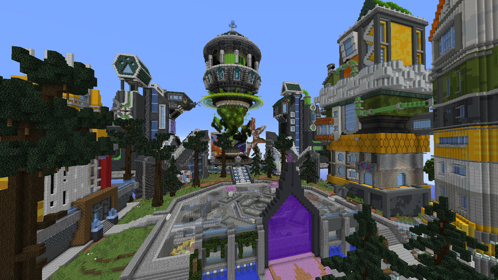 [Hub/Lobby] ENERGY (400x600) Minecraft Map