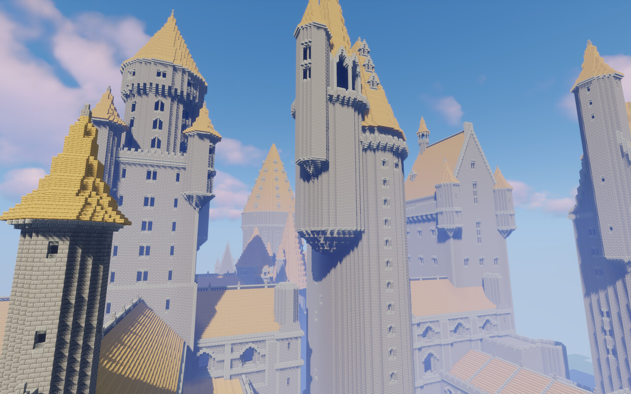 The Ultimate Full-Scale Hogwarts Castle - a Passion Project (WIP ...
