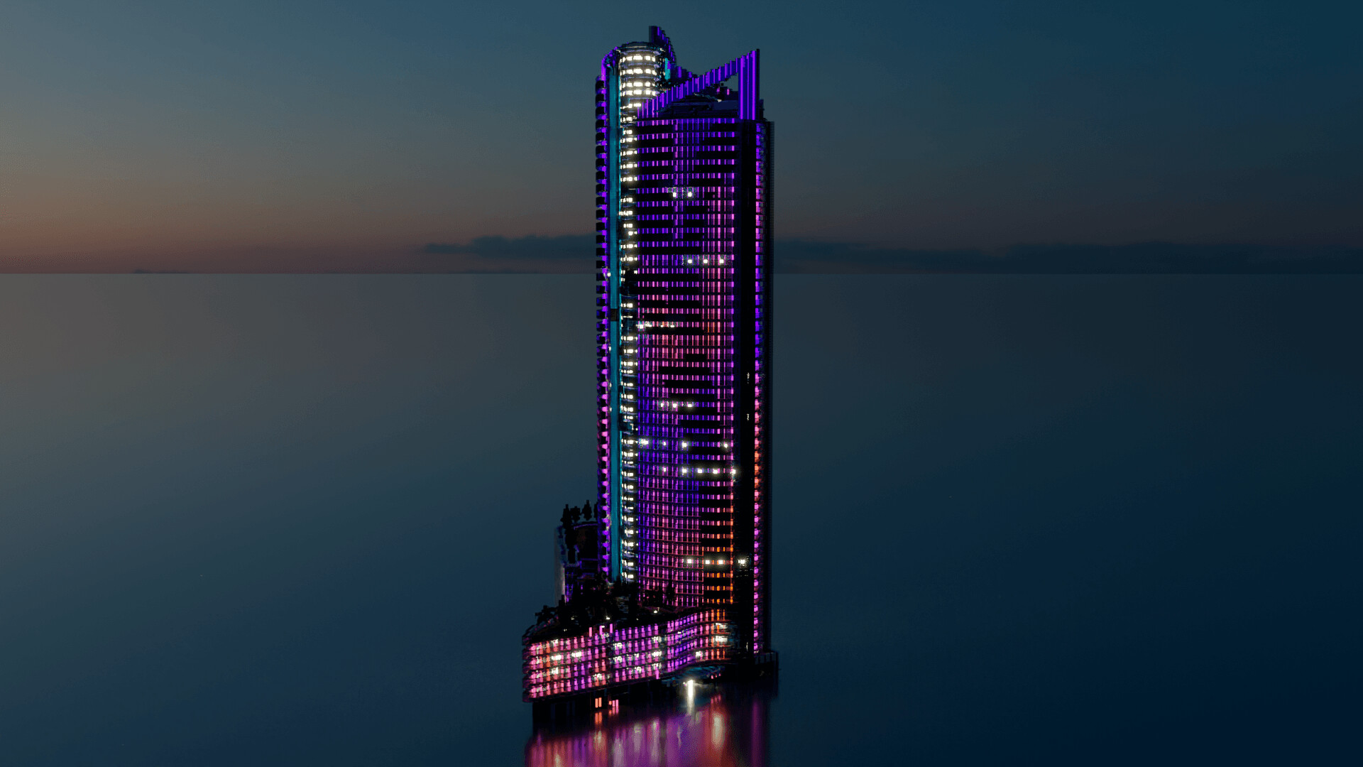 Tour Odéon | Principality of Monaco Minecraft Map