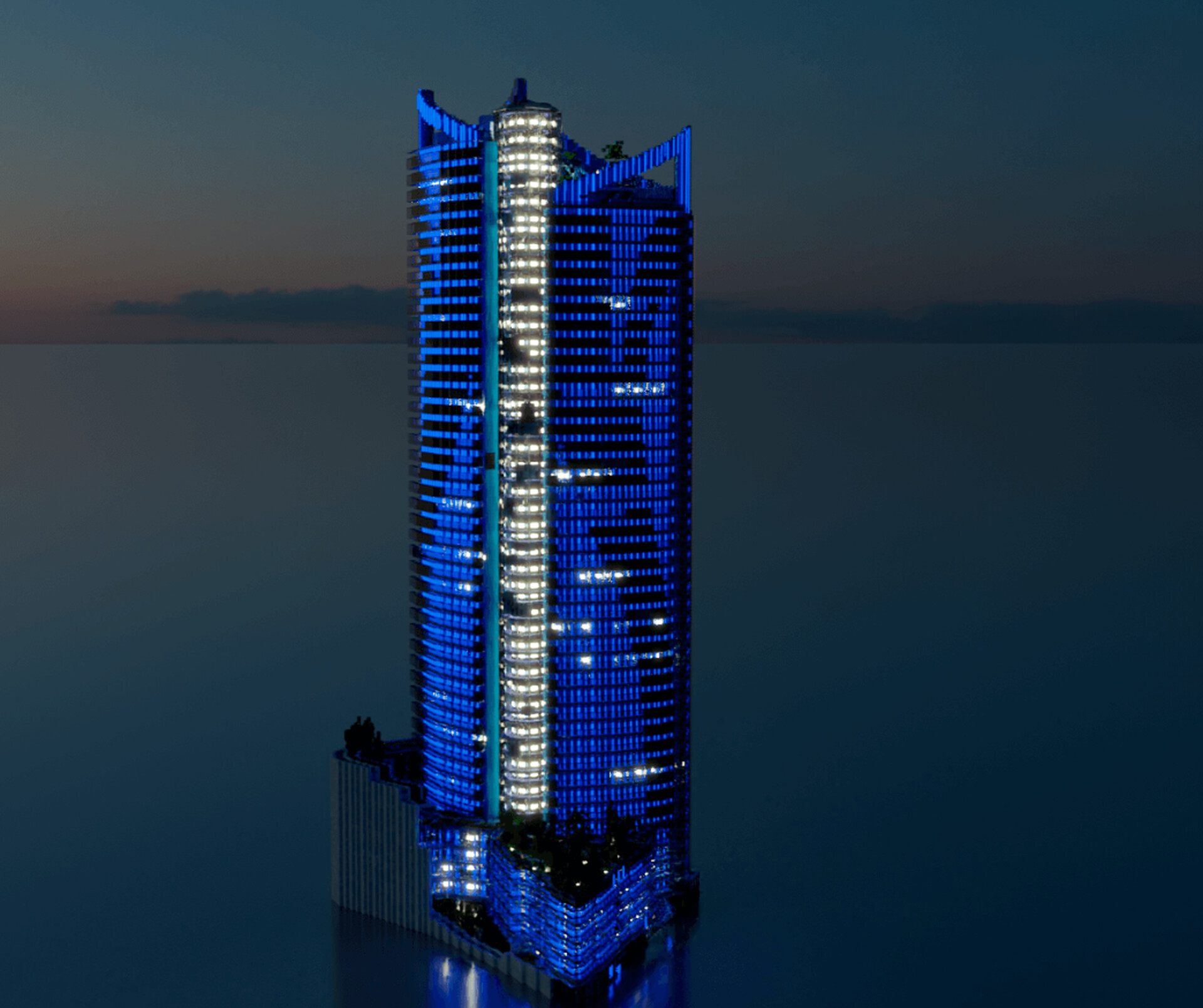 Tour Odéon | Principality of Monaco Minecraft Map