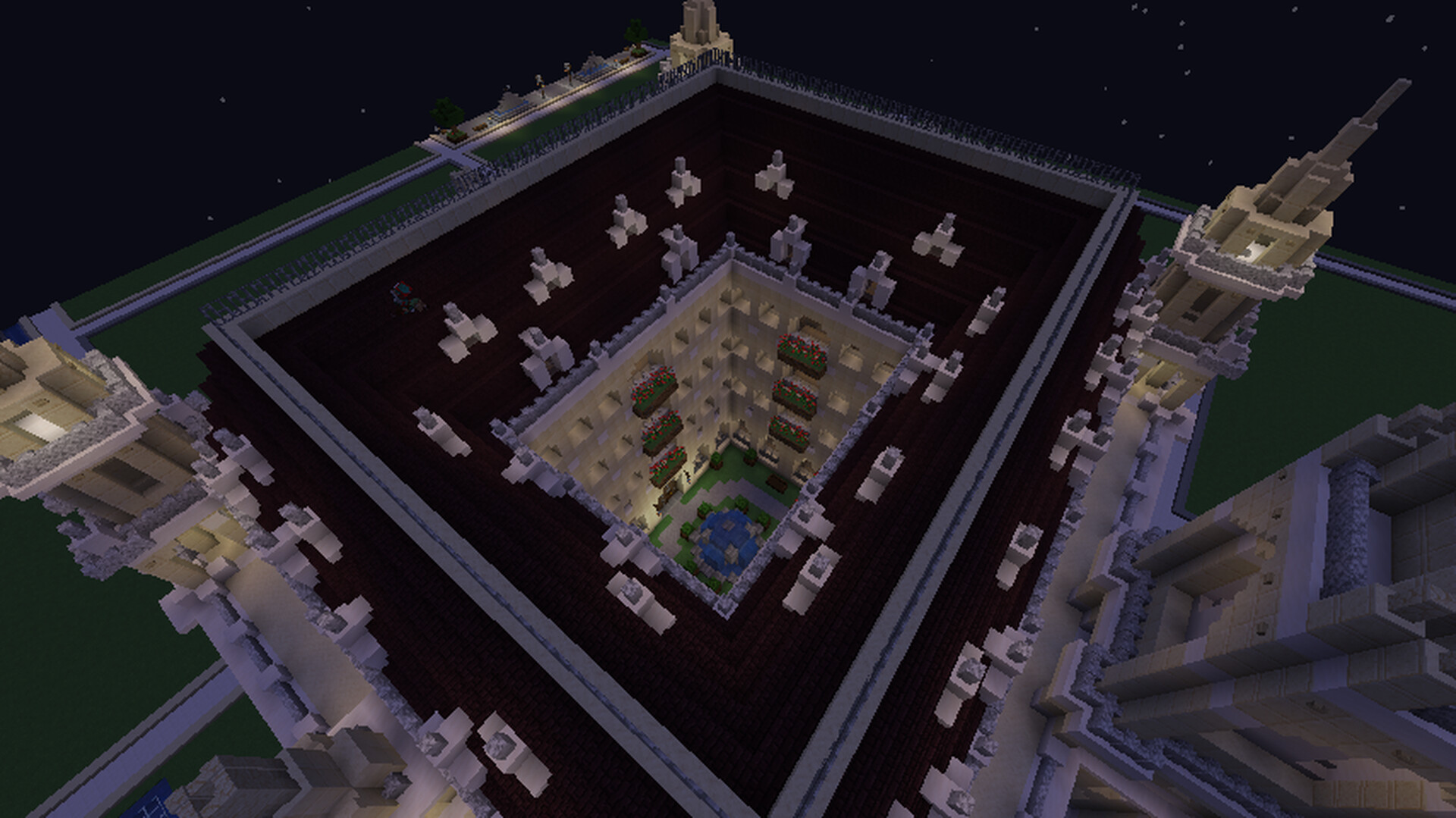 Neo-gothic Town Hall Minecraft Map