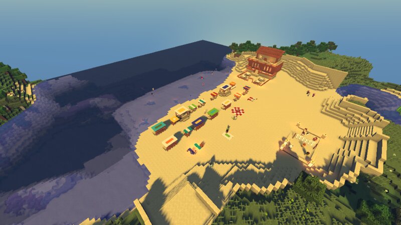 Beach Map Minecraft Map