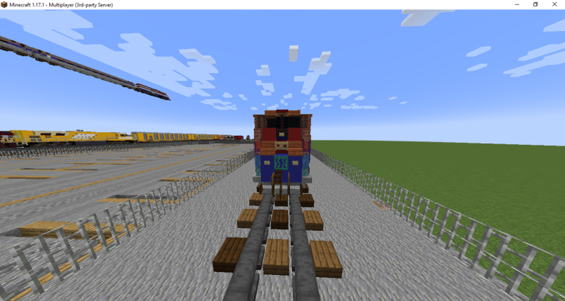 Amtrak 108 Phase VI 50 Anniversary P42 Minecraft Map
