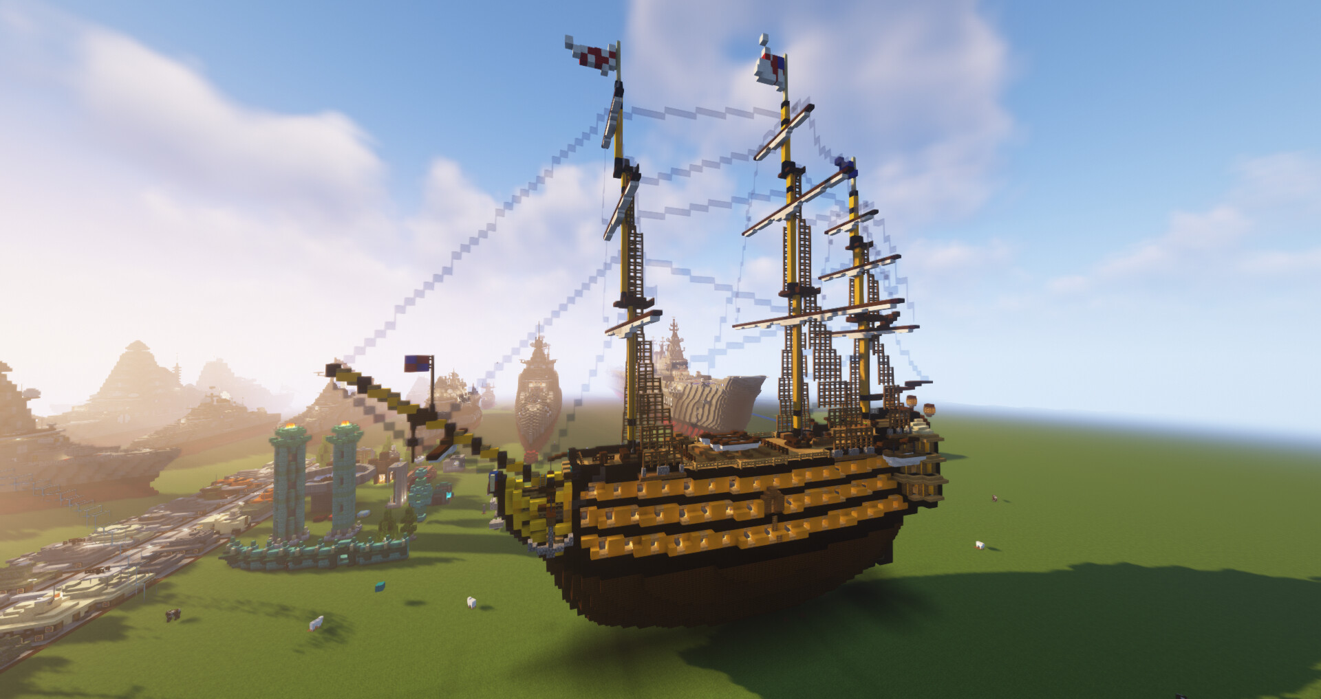 HMS Victory Ship Of The Line Minecraft Map
