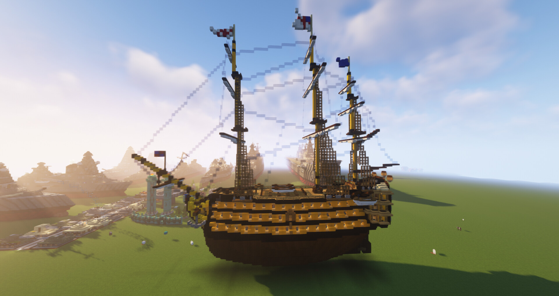 HMS Victory Ship Of The Line Minecraft Map
