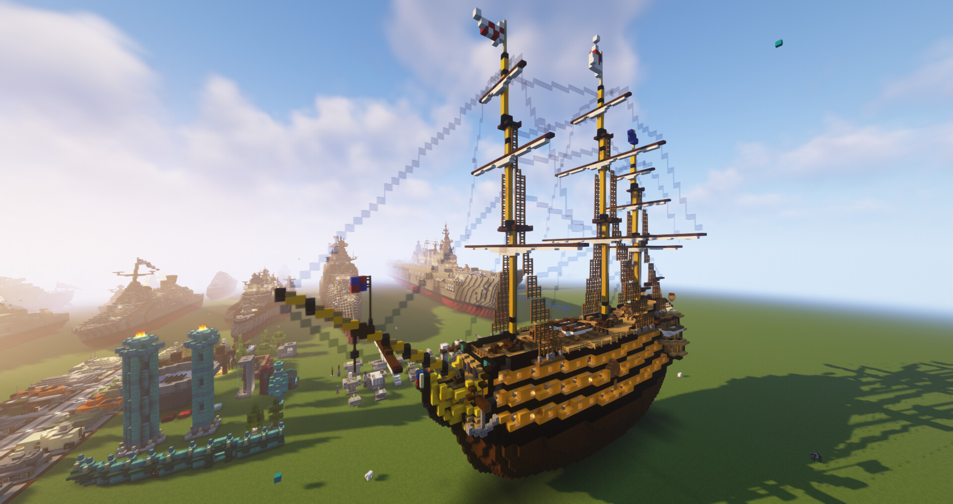HMS Victory Ship Of The Line Minecraft Map