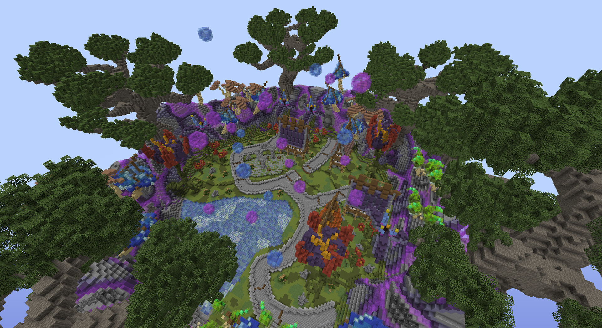 HIGH-QUALITY | Detailed & Custom Fantasy Island Minecraft Map