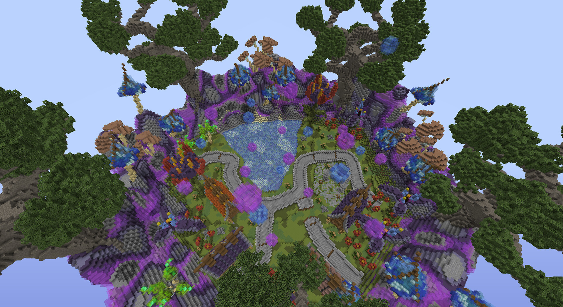 HIGH-QUALITY | Detailed & Custom Fantasy Island Minecraft Map