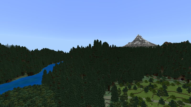 1.17 The State of Oregon (Java+Bedrock) Minecraft Map