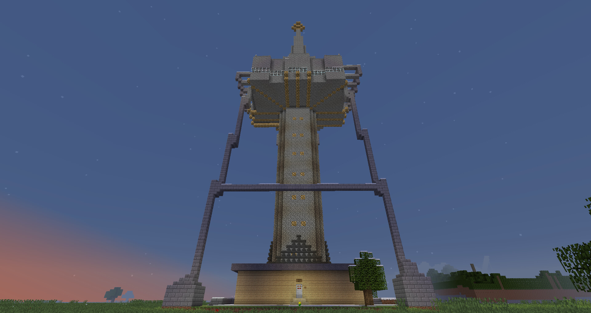 Space Needle (Super Blocky Krissie Edition) Minecraft Map