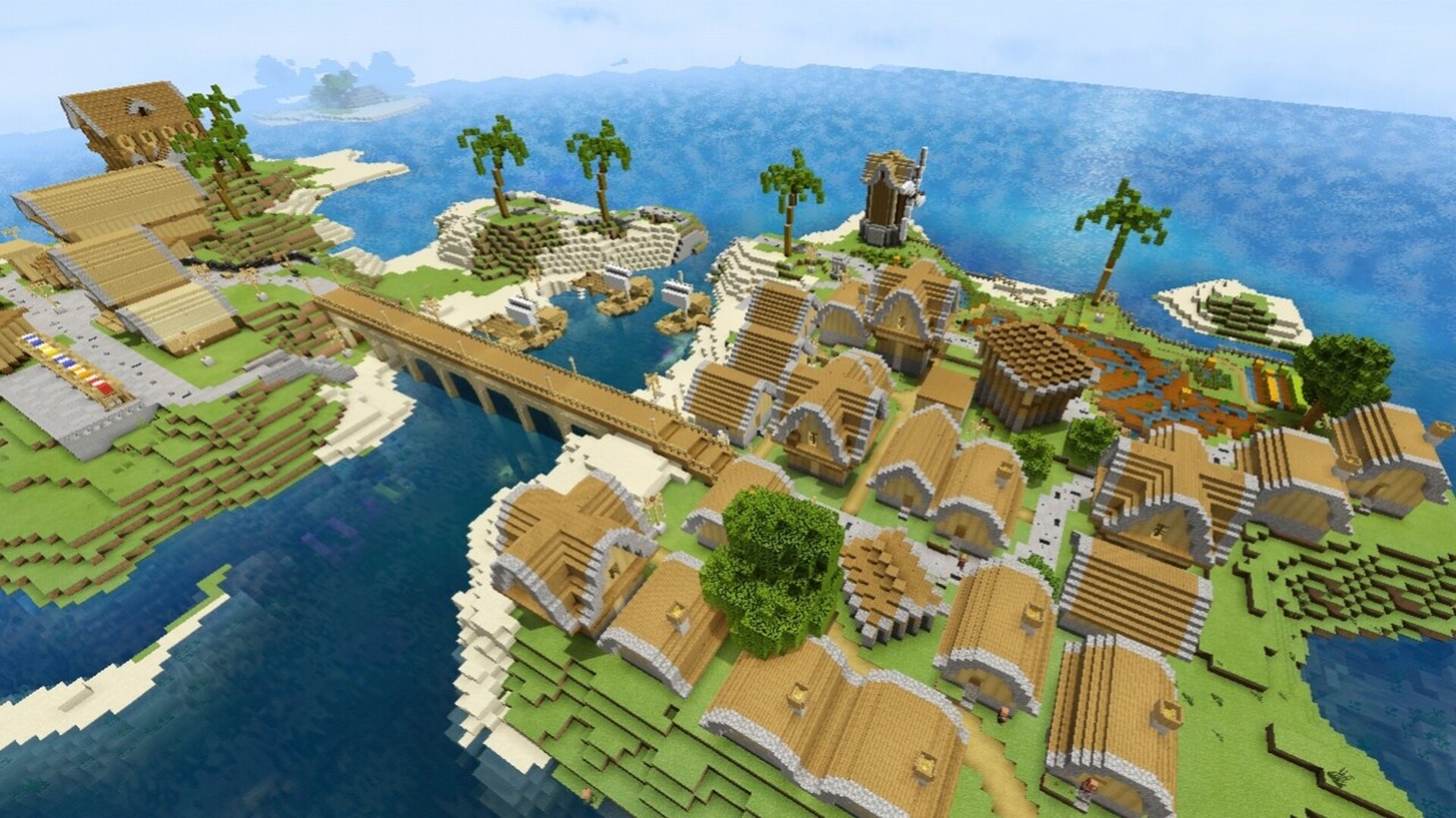 Island Village (ByJeeBuilds) Minecraft Map
