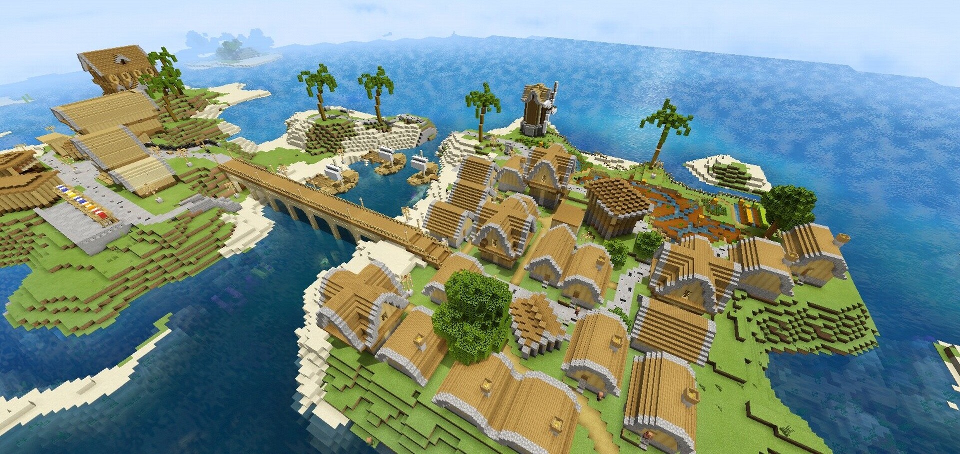 Island Village (ByJeeBuilds) Minecraft Map