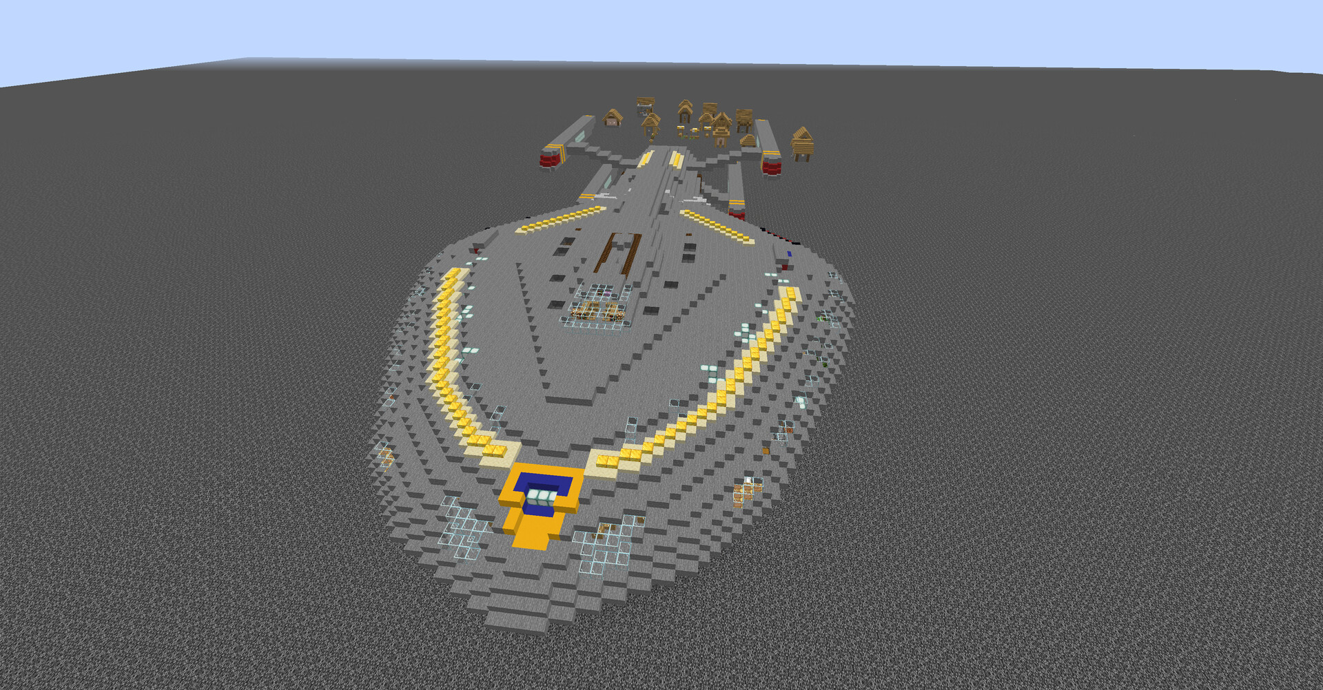 Prometheus Class Starship Minecraft Map