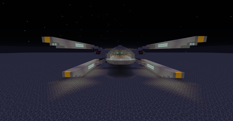 Prometheus Class Starship Minecraft Map