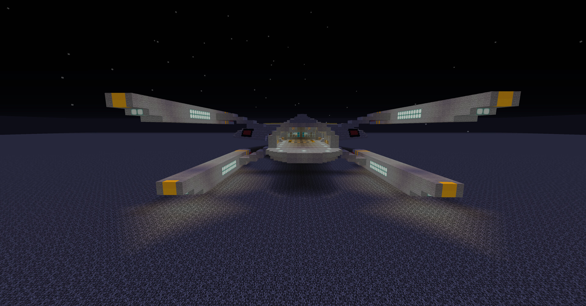 Prometheus Class Starship Minecraft Map