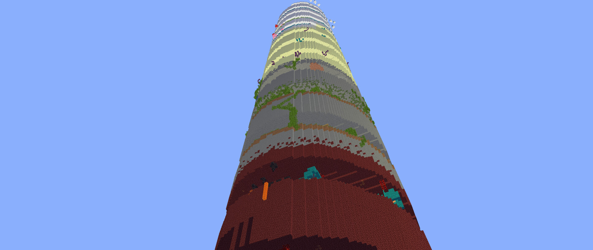 Parkour Spiral Infinte Minecraft Map