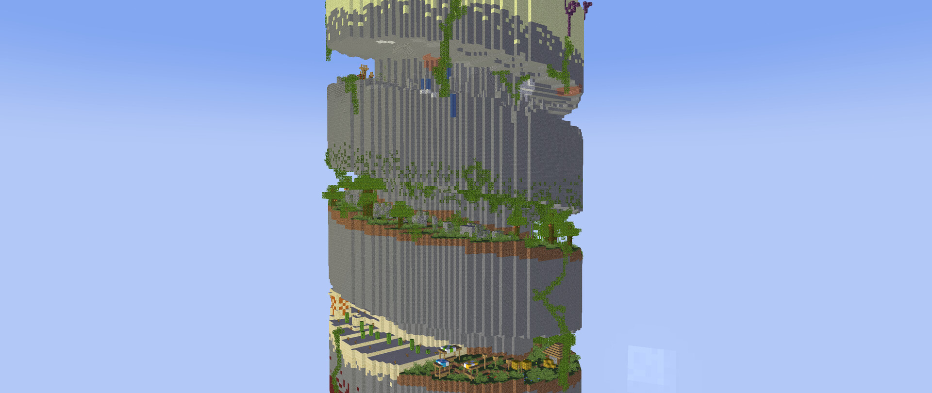 Parkour Spiral Infinte Minecraft Map