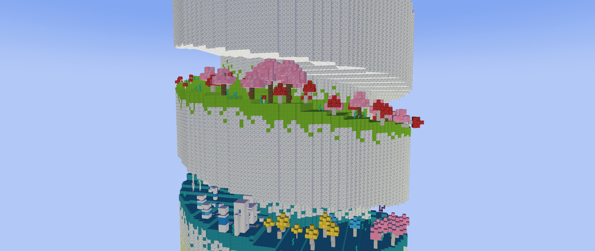 Parkour Spiral Infinte Minecraft Map