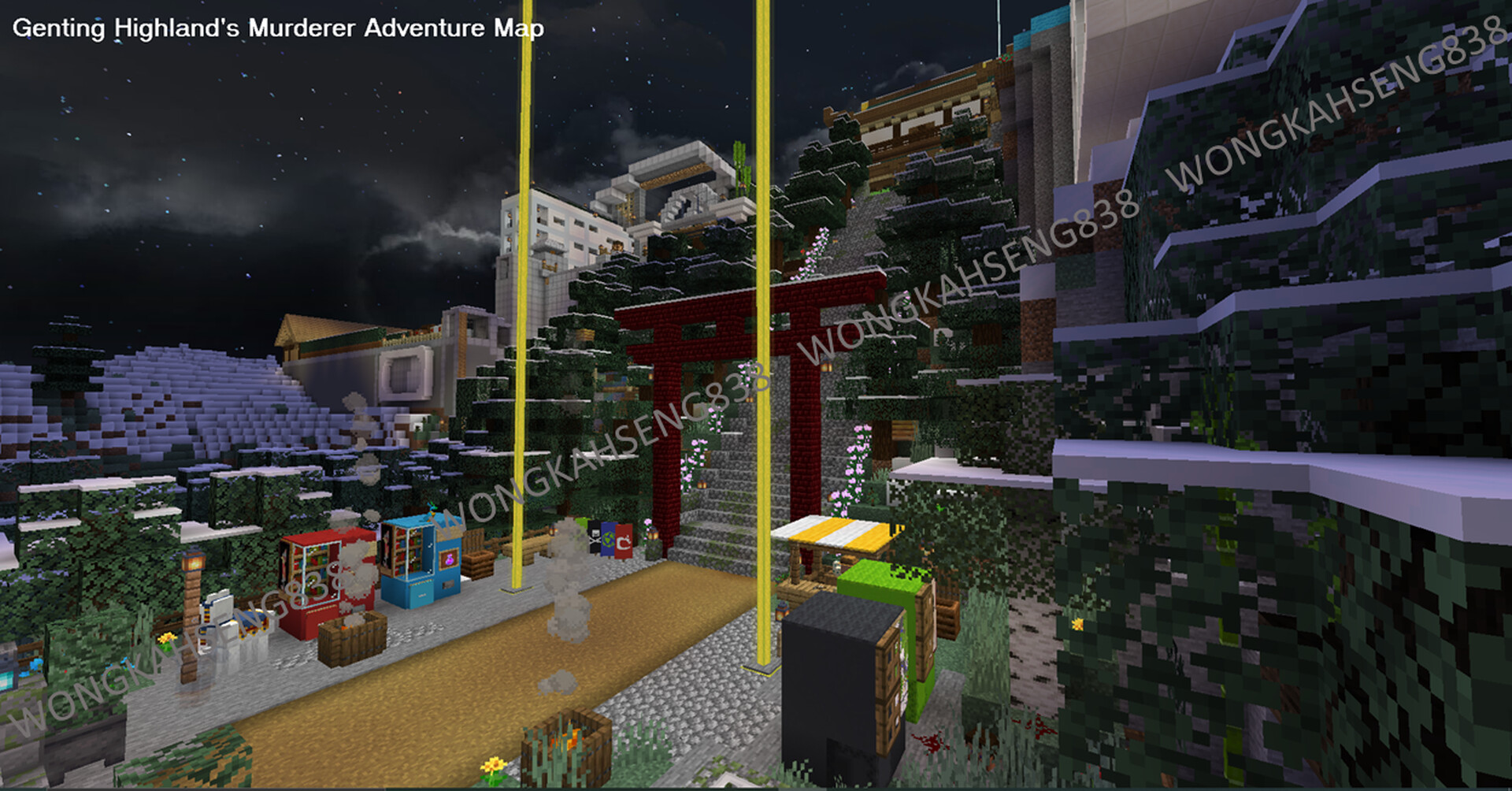 Genting Highland's Murderer Minecraft Map