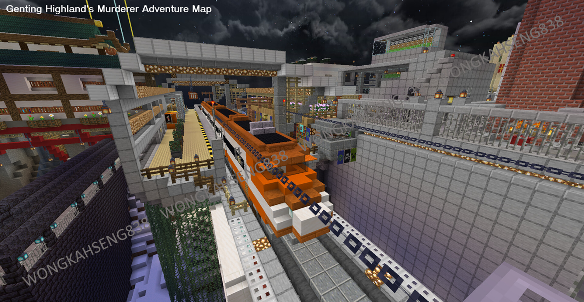 Genting Highland's Murderer Minecraft Map