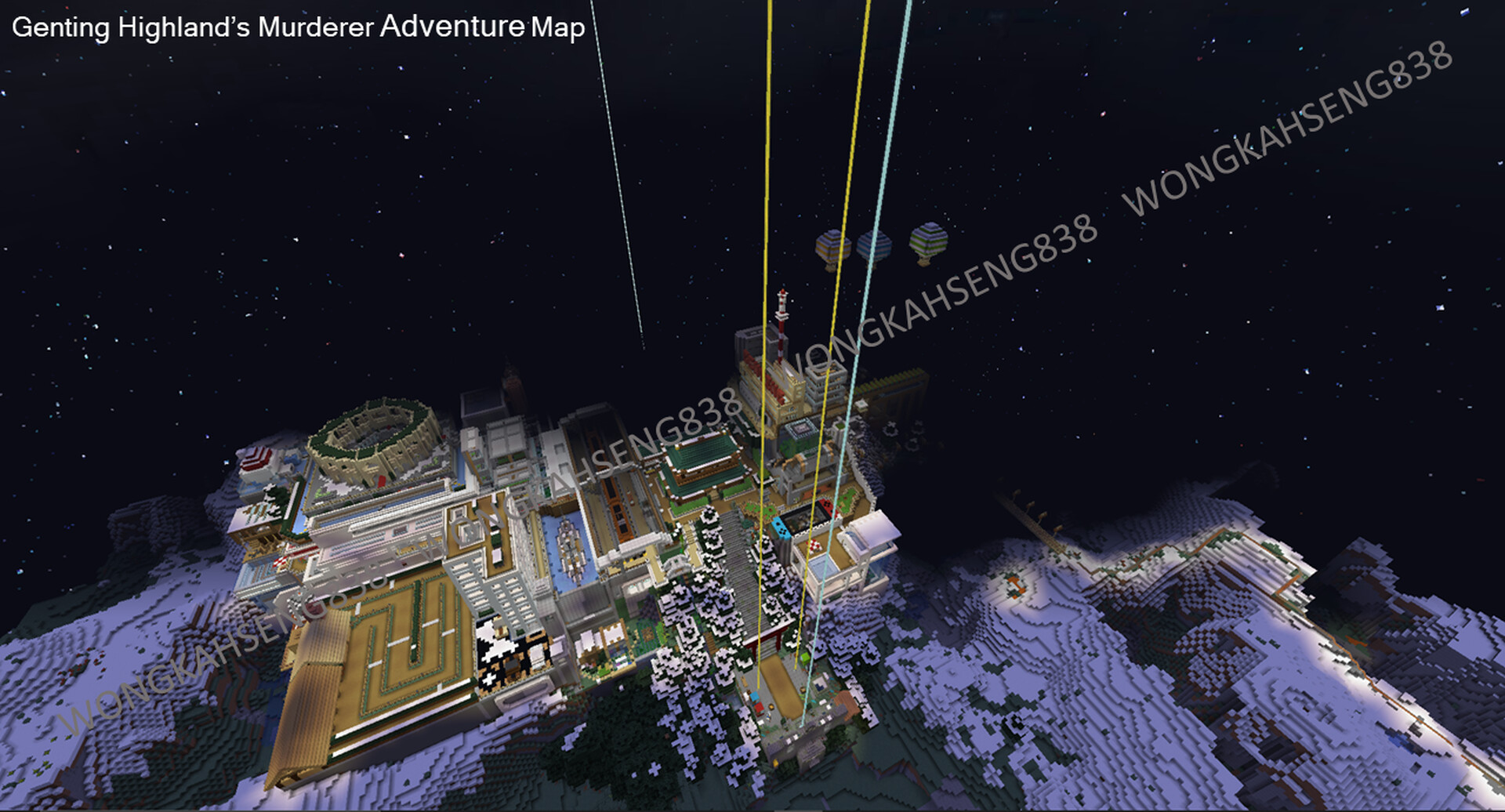 Genting Highland's Murderer Minecraft Map
