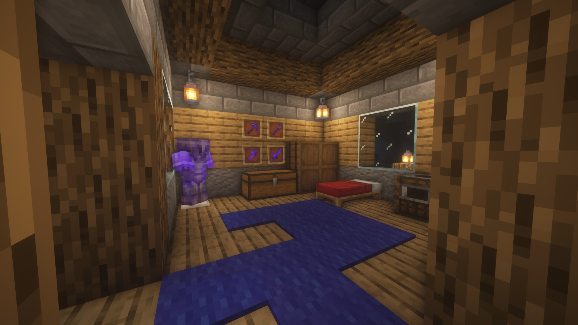 Survival Starter Base Minecraft Map