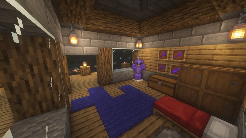 Survival Starter Base Minecraft Map