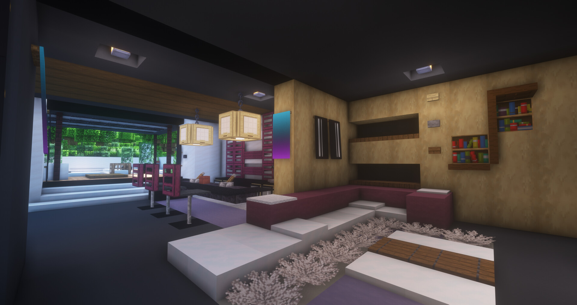 Realistic Modern House (Download + Tutorial) Minecraft Map