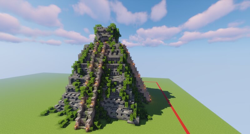 Aztec Jungle Temple Minecraft Map