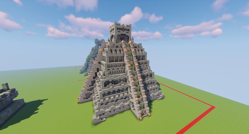 Aztec Jungle Temple Minecraft Map