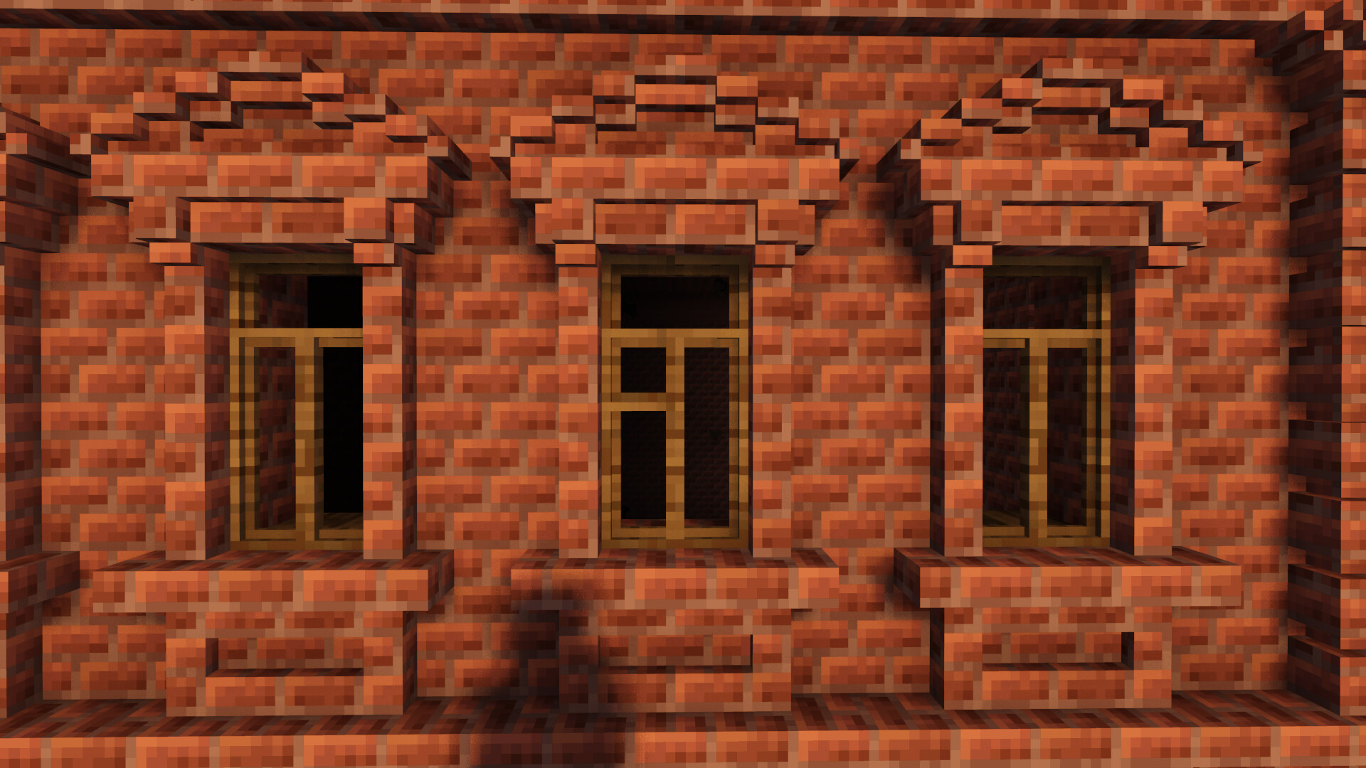 Русский кирпичный купеческий дом (Russian brick merchant house ...