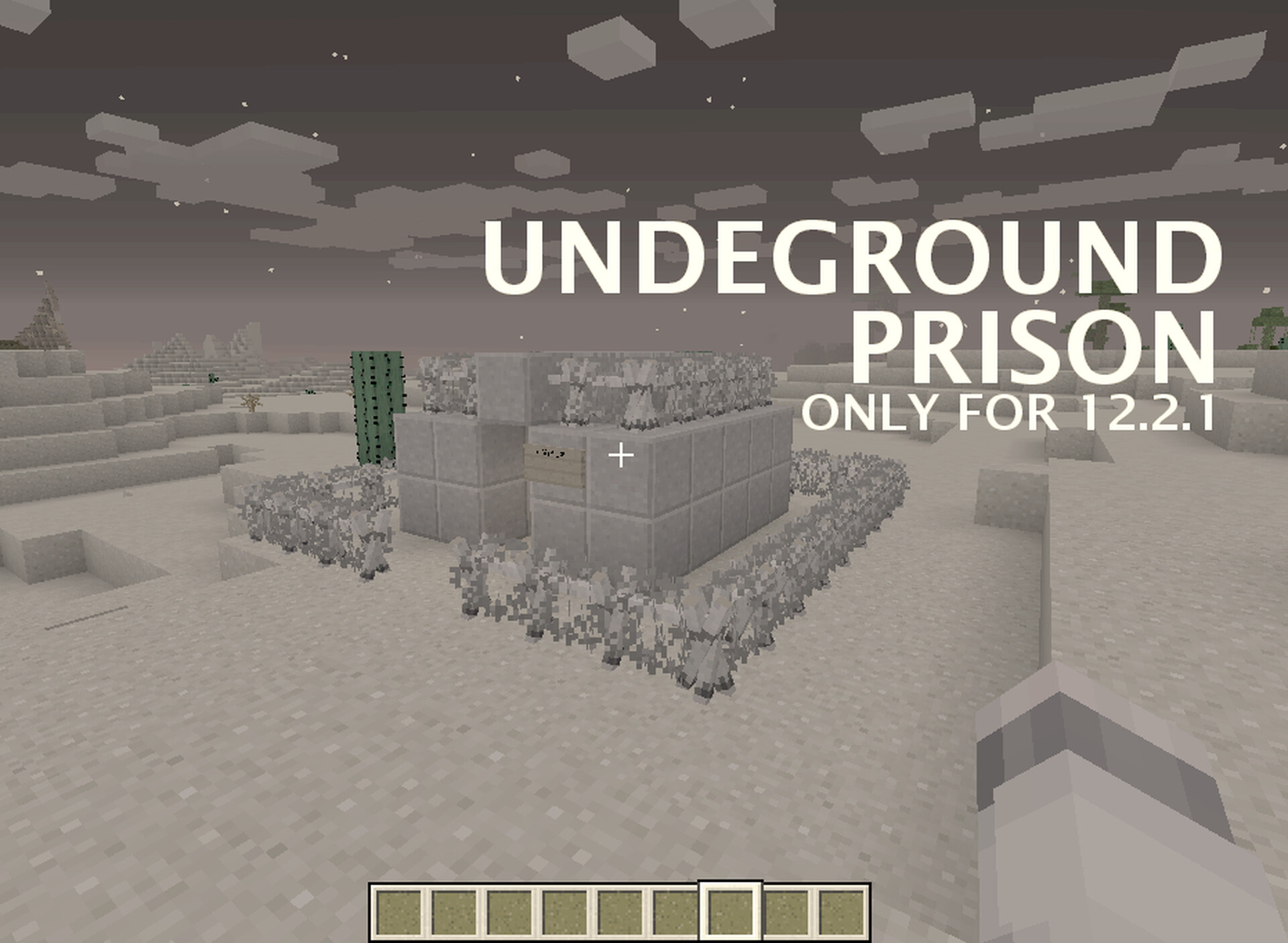 The underground prison Minecraft Map