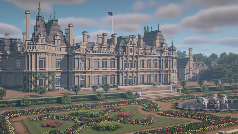 Waddesdon Manor Minecraft Map