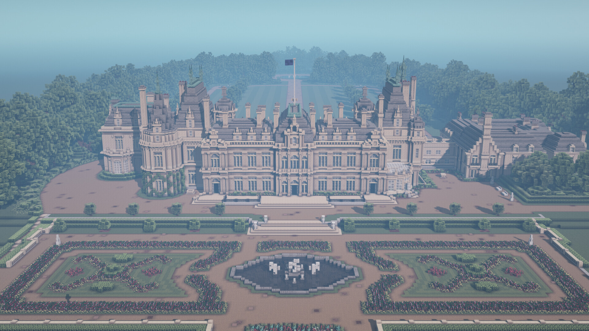 Waddesdon Manor Minecraft Map