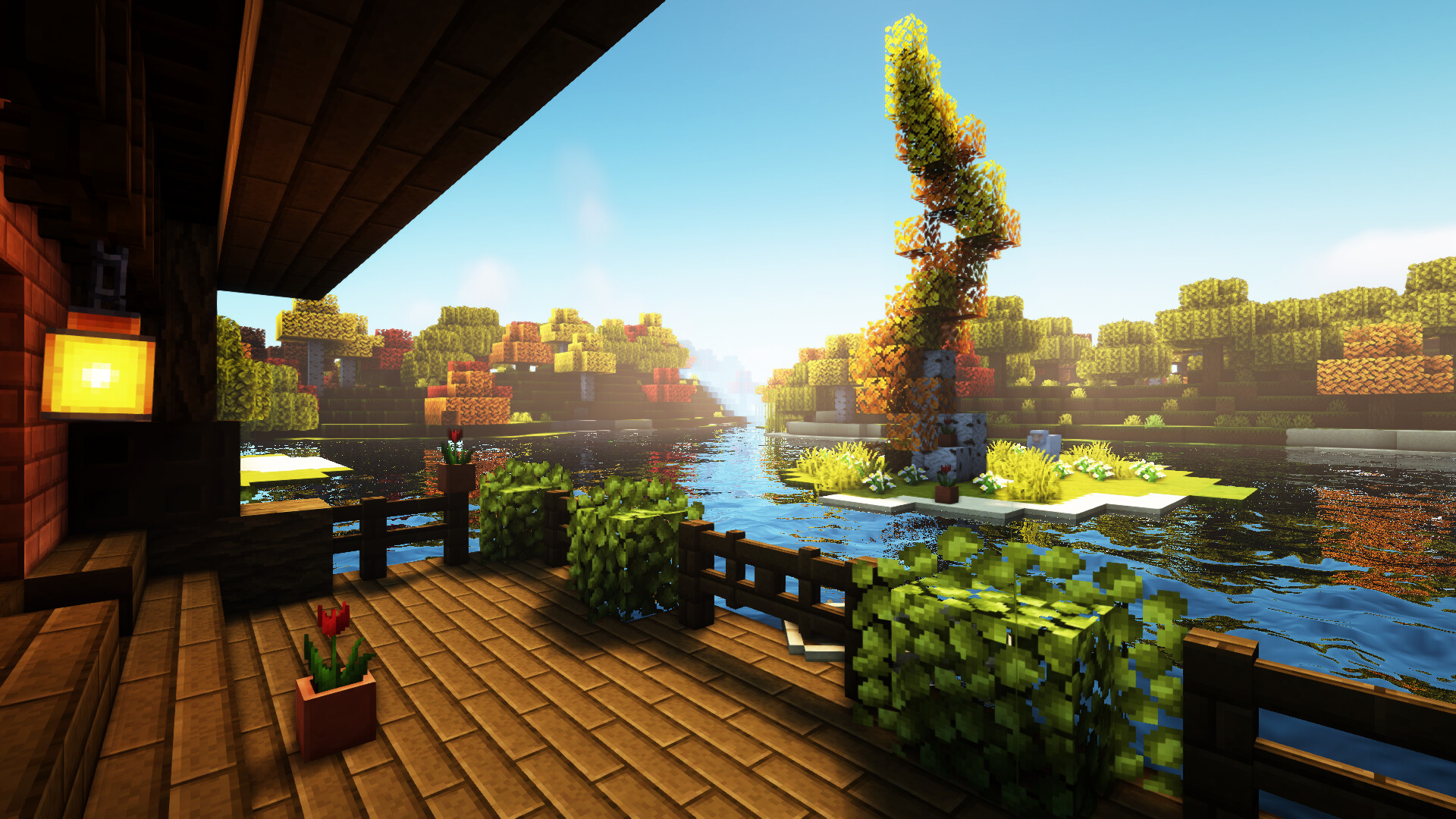 How to build a River House / Lake House Minecraft Map