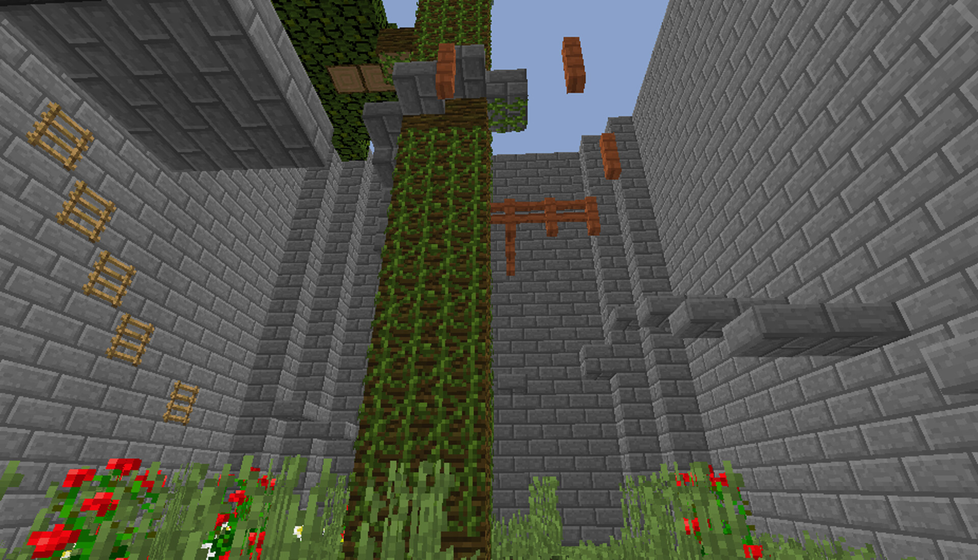 Tower In Giant Tree Minecraft Map