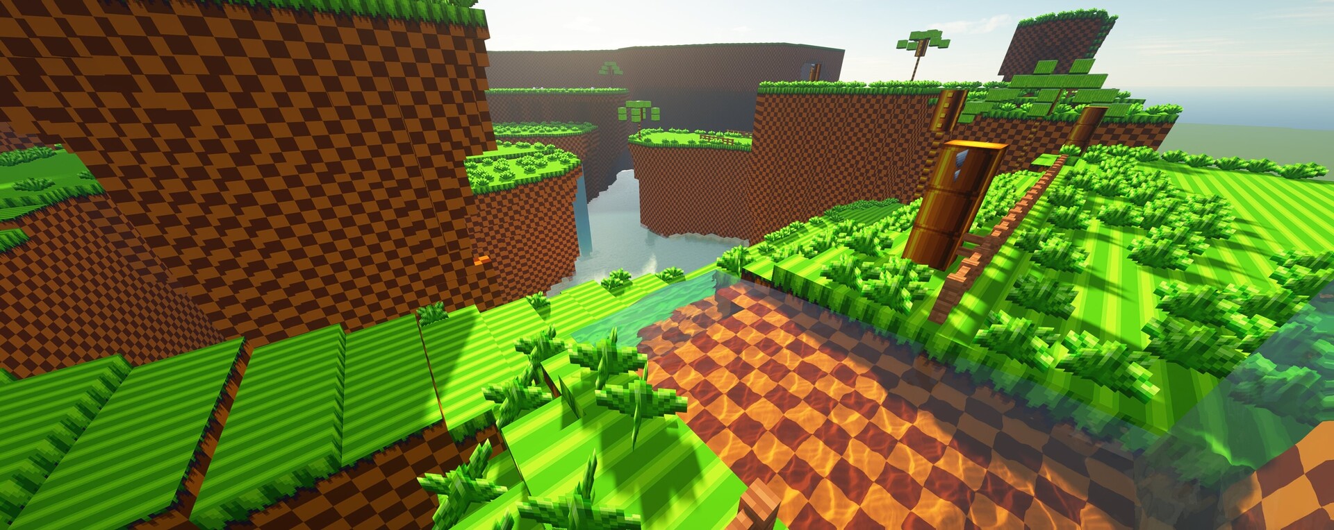 Green Hill Zone. Minecraft Map