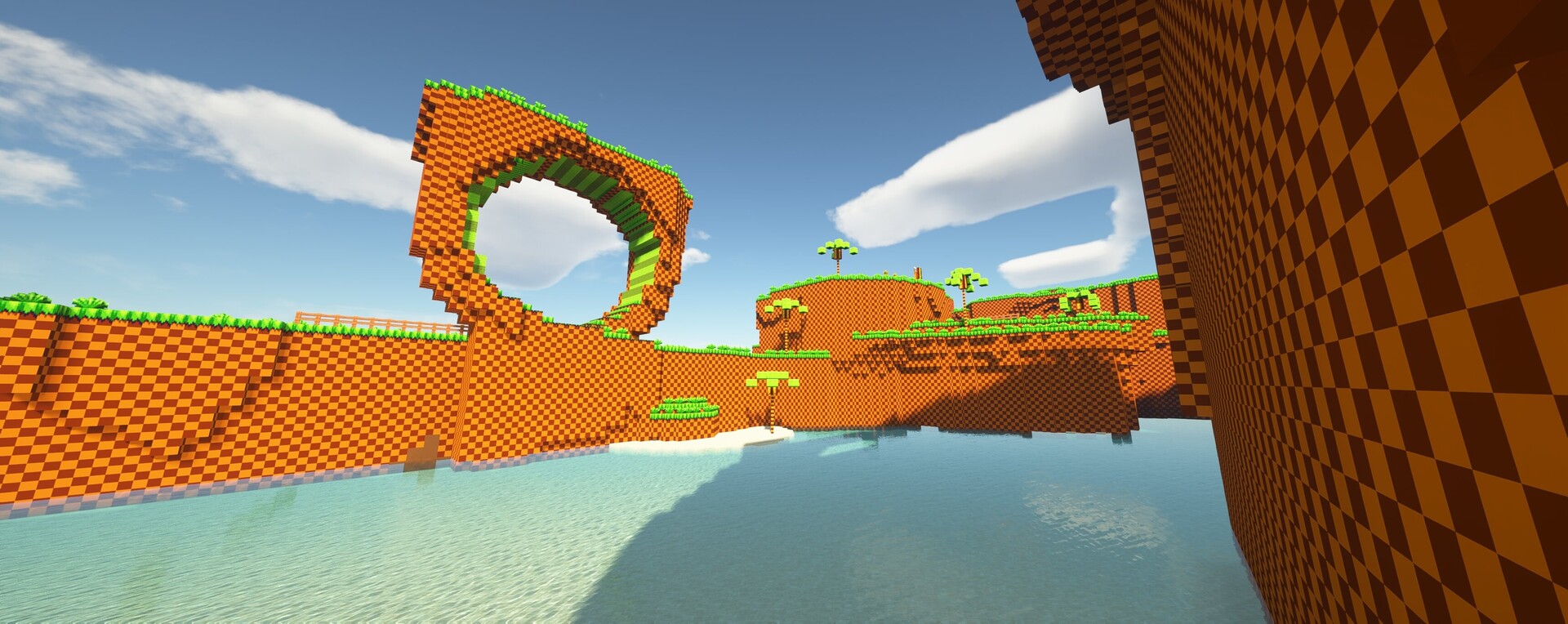 Green Hill Zone. Minecraft Map