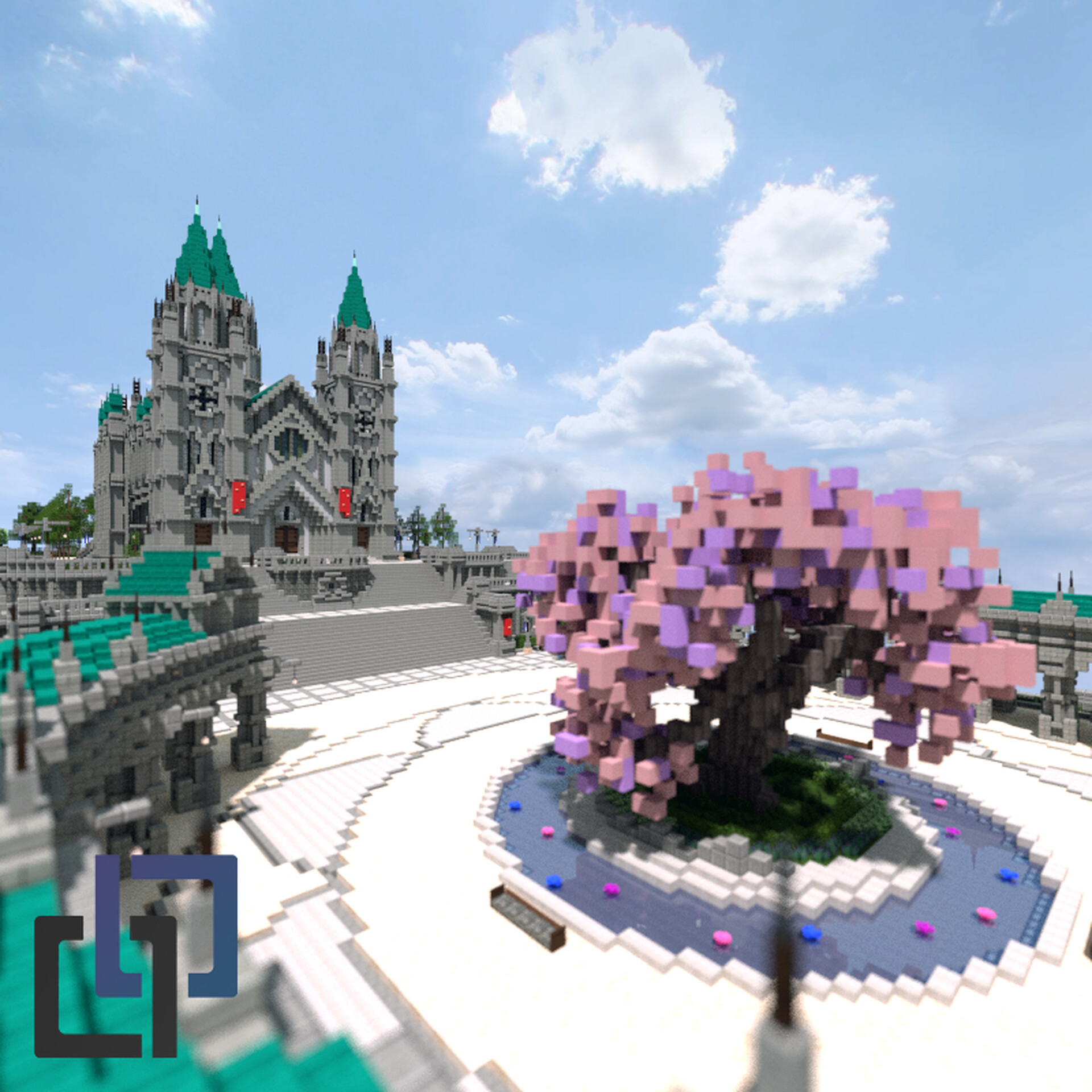 GENSHIN IMPACT Mondstadt Favonius Cathedral - New Fantasy city project ...