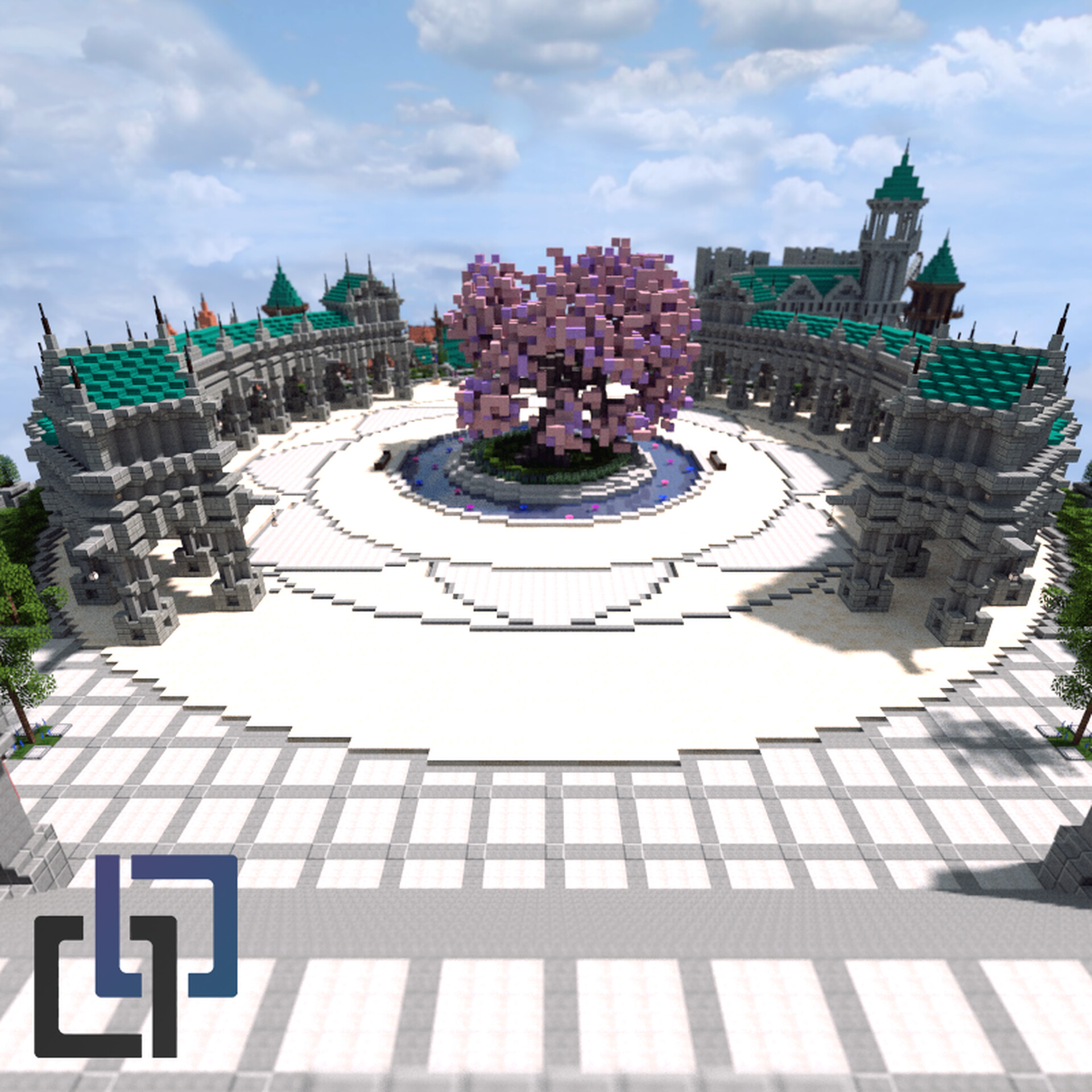 GENSHIN IMPACT Mondstadt Favonius Cathedral - New Fantasy city project ...